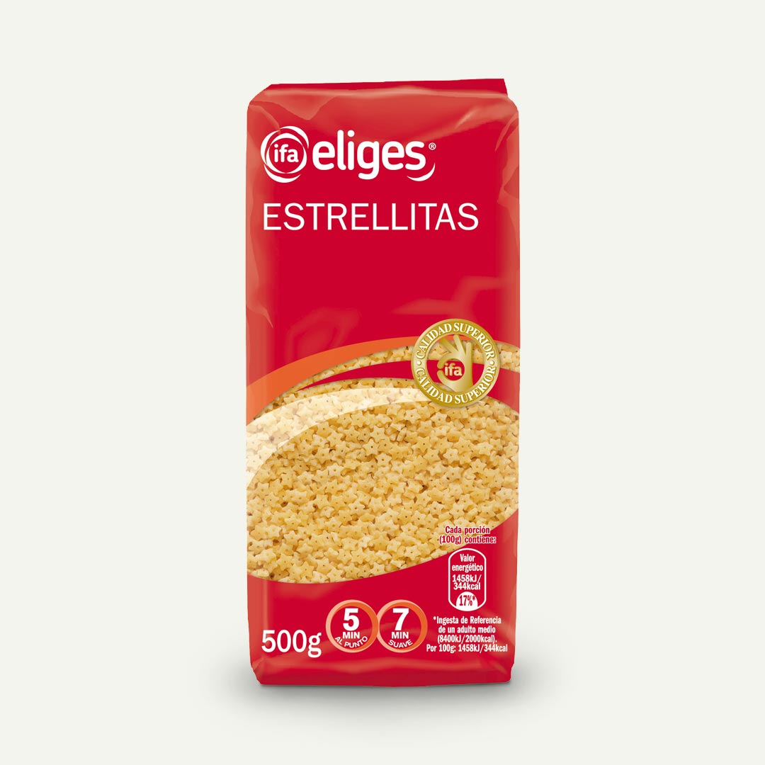 ESTRELLITA PASTA IFA-ELIGES 500G – Supermercados DANI